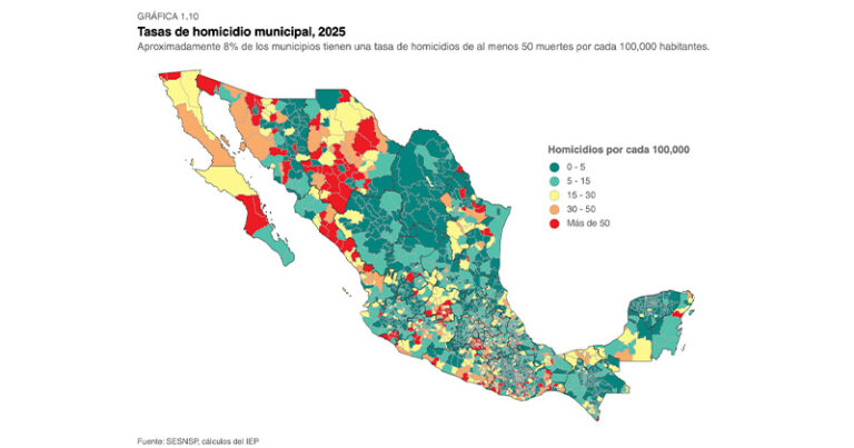 Escala Tamaulipas en el índice de paz - Expreso de Tamaulipas